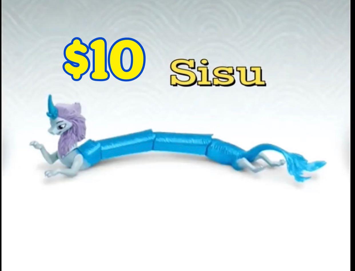 McDonald’s Disney Raya and the last dragon - Tong ($8) , Raya ($8)Boun ...