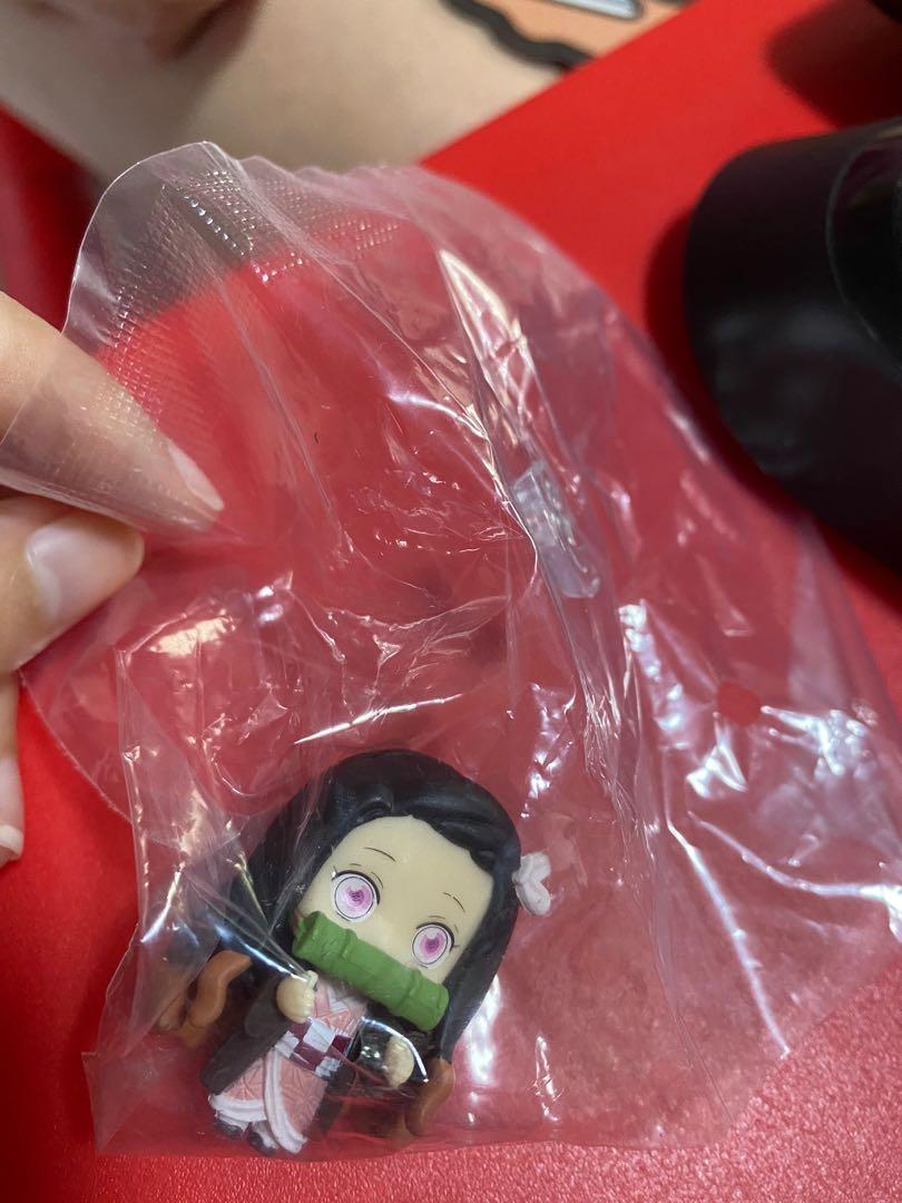 Mini Nezuko Figurine with stand, Hobbies & Toys, Toys & Games on Carousell