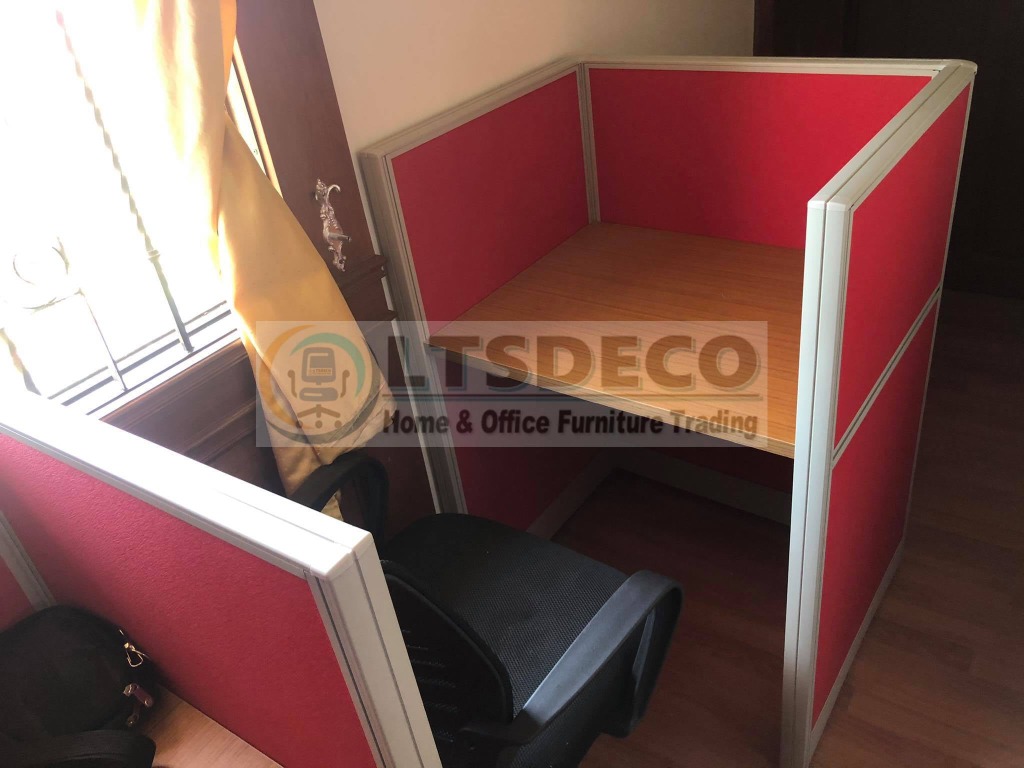 multiple table office partition furniture, Furniture & Home Living ...