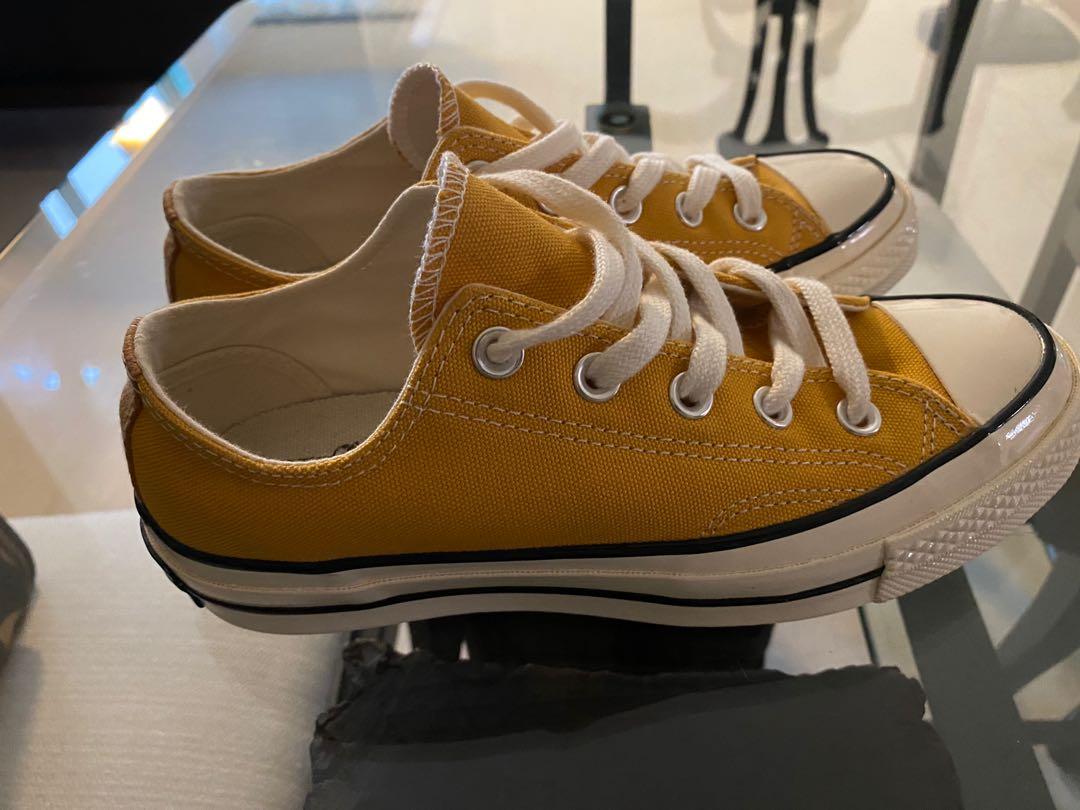 Mustard Converse Chuck Taylors All Star, Luxury, Sneakers & Footwear on ...