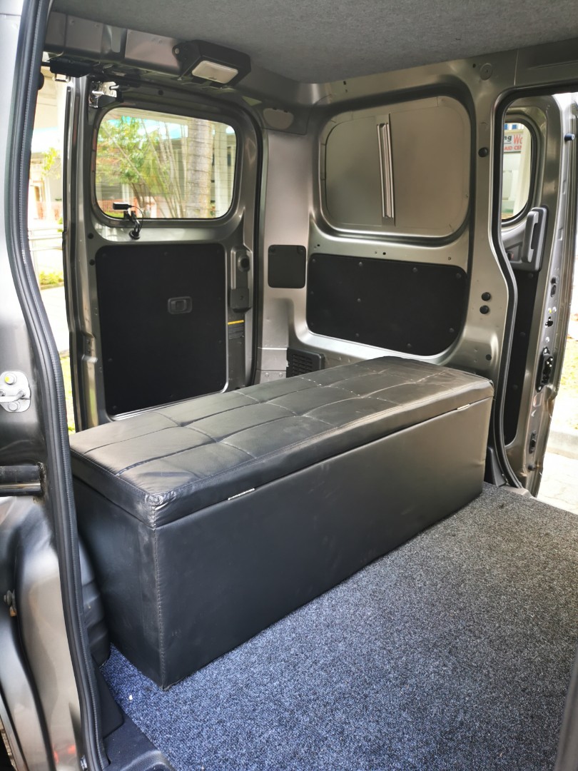 nissan nv200 storage box with cushion on Carousell