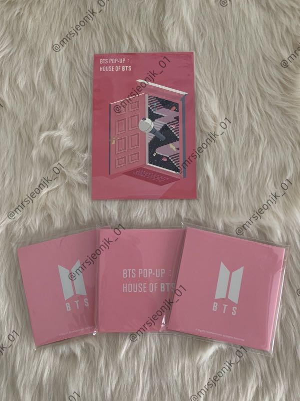 ONHAND HOUSE OF BTS Notepad - Lucky Box Tingi, Hobbies & Toys ...