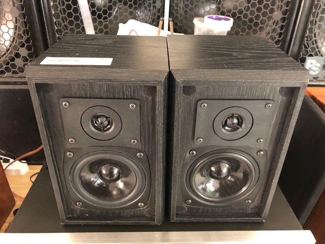 PINNACLE AC-400 AUDIOPHILE BOOKSHELF SPEAKERS GIANT SOUND! AMAZING ...