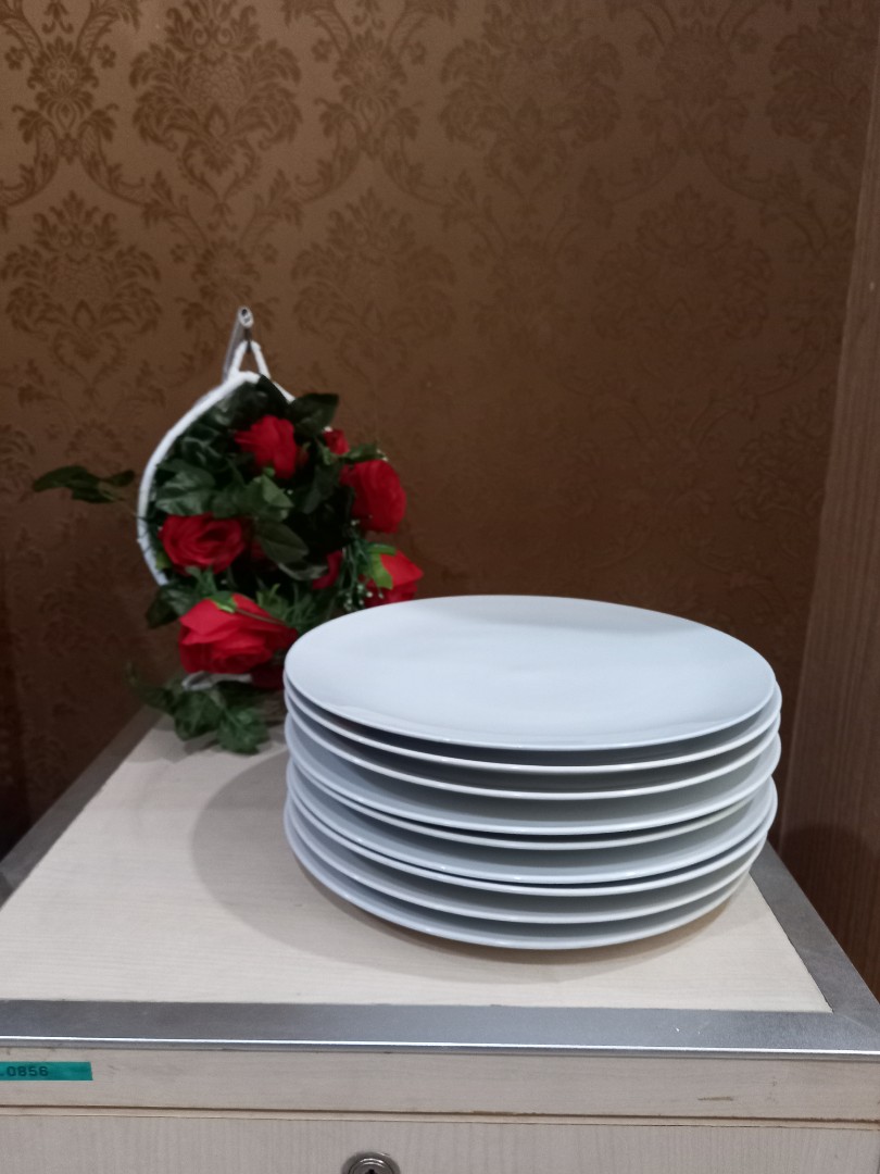 Piring makan lebar Diameter 27 cm. Piring saji resto cafe, Kitchen ...