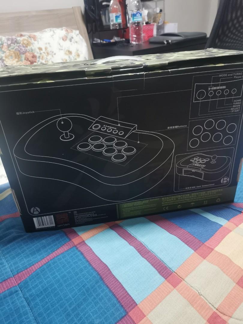 Qanba Q6 Arcade Joystick (USB type), Video Gaming, Gaming Accessories ...