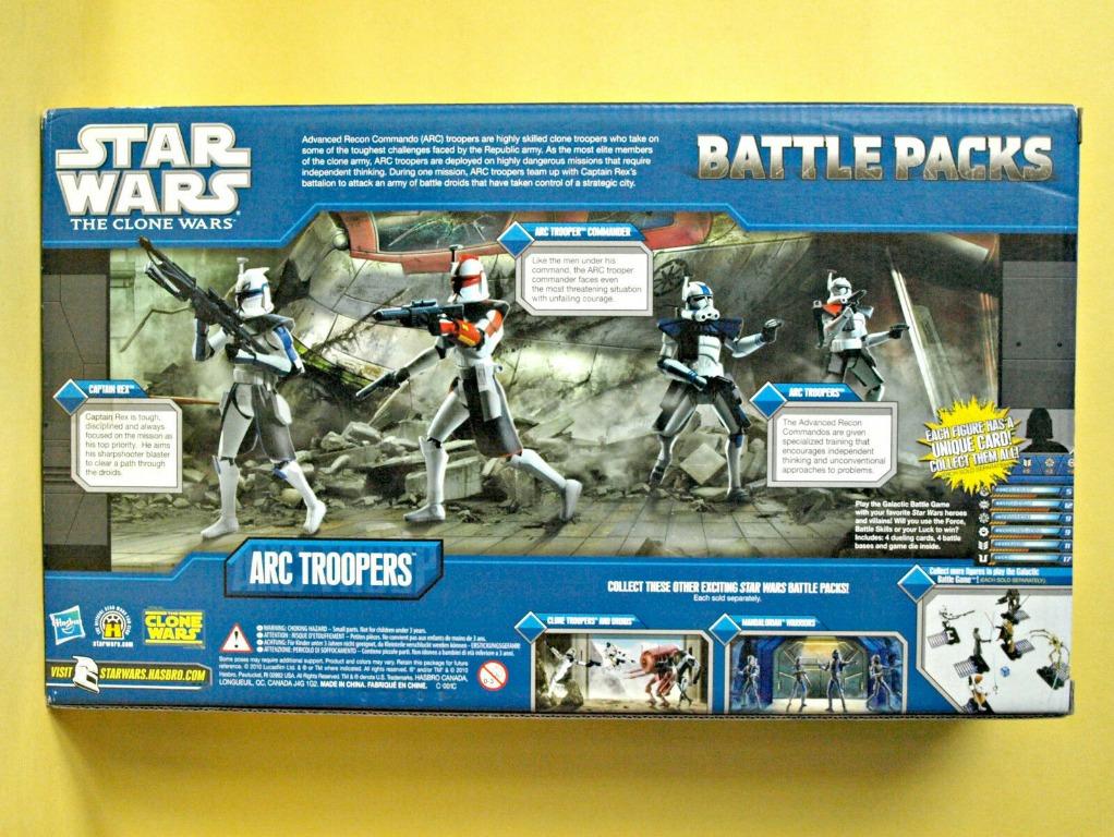 Rare Star Wars TCW 3.75" Scale Advance Recon Commando ARC TROOPERS ...