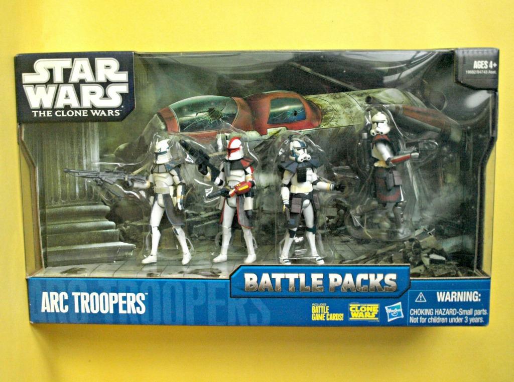 Rare Star Wars TCW 3.75" Scale Advance Recon Commando ARC TROOPERS ...