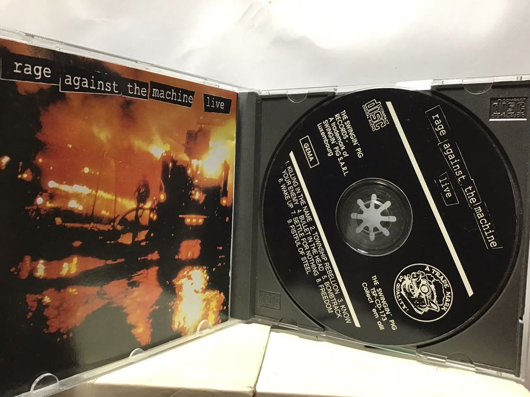 RARE SWINGIN PIG PRESS RATM Rage Against the Machine Live in Amsterdam ...
