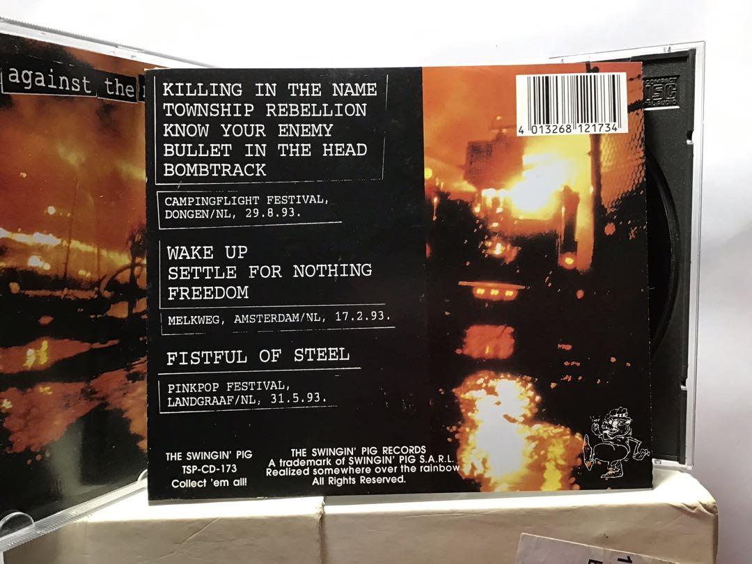 RARE SWINGIN PIG PRESS RATM Rage Against the Machine Live in Amsterdam ...