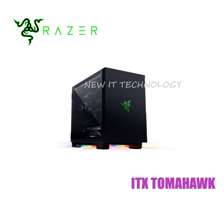 RAZER ITX TOMAHAWK CHASSIS TG/RAZER ATX TOMAHAWK CHASSIS TG CASING ...