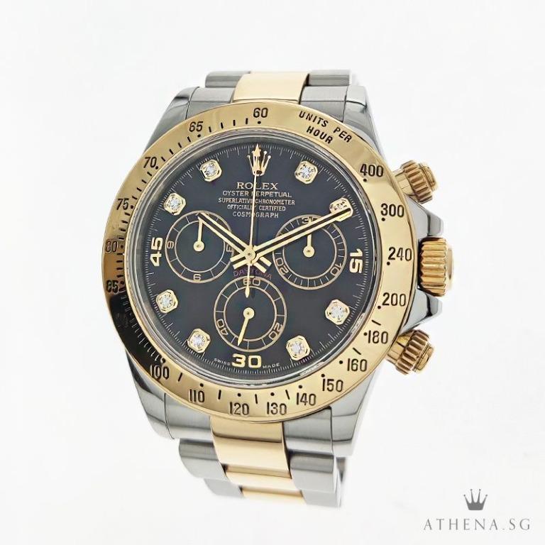 ROLEX YELLOW ROLESOR OYSTER PERPETUAL COSMOGRAPH DAYTONA “F” SERIES ...
