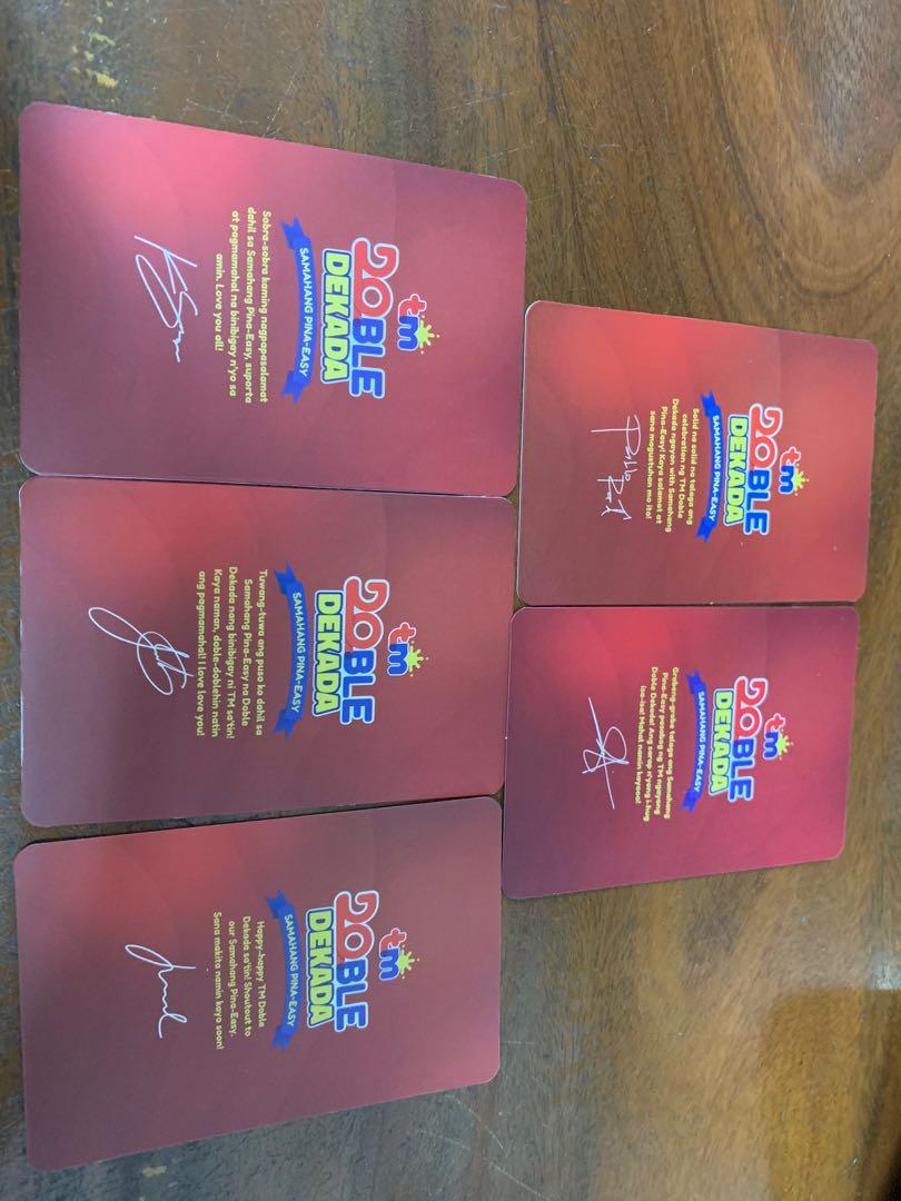 Sb19 x TM Official Photocards (solo), Hobbies & Toys, Memorabilia ...