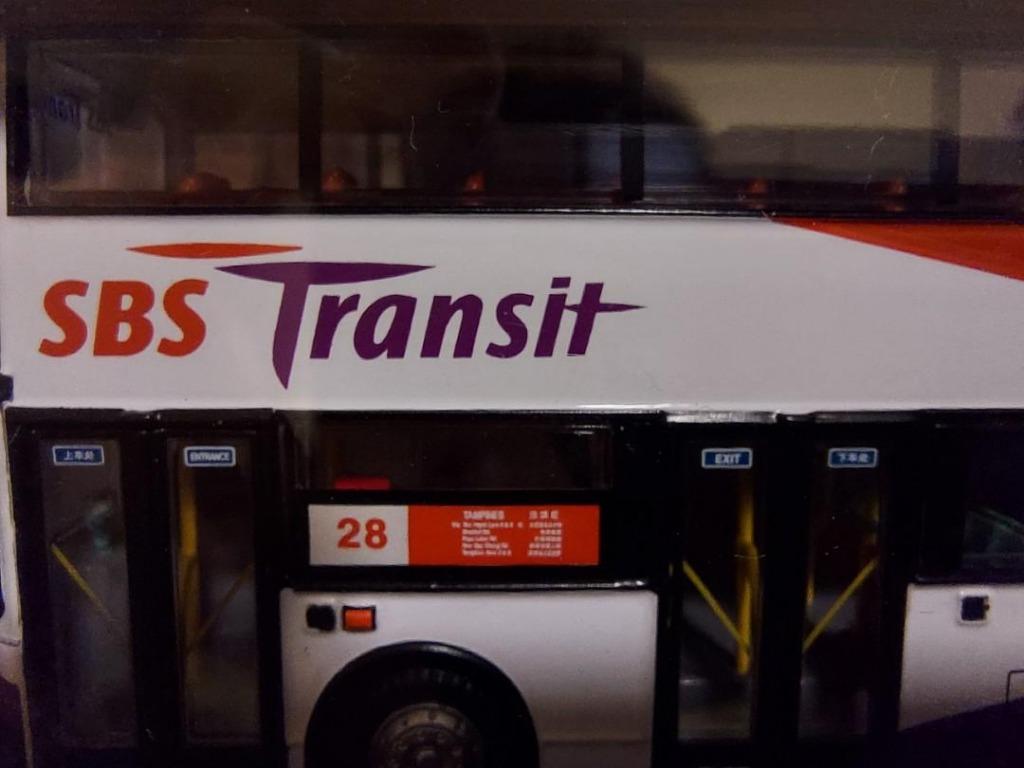 SBS Transit Twin Set 1/76 Volvo Olympian Bus Models Rt. 28, Hobbies ...