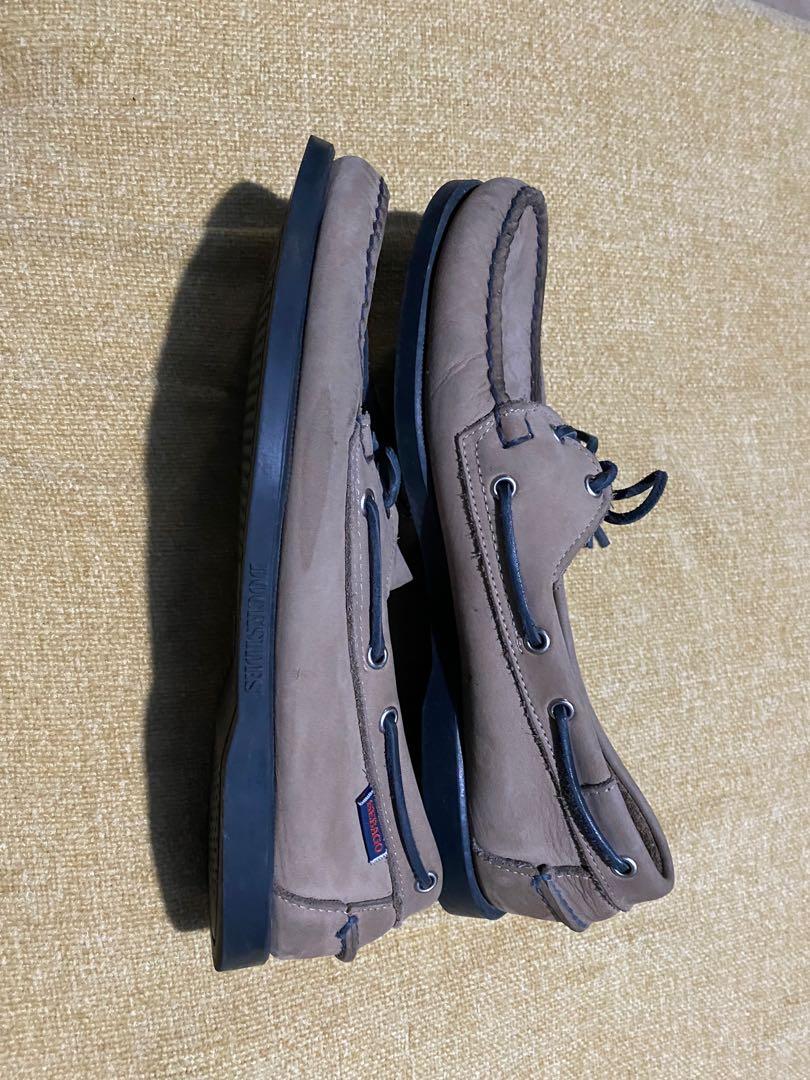 Sebago Brown/Beige/Nude docksiders, Men's Fashion, Footwear, Casual ...