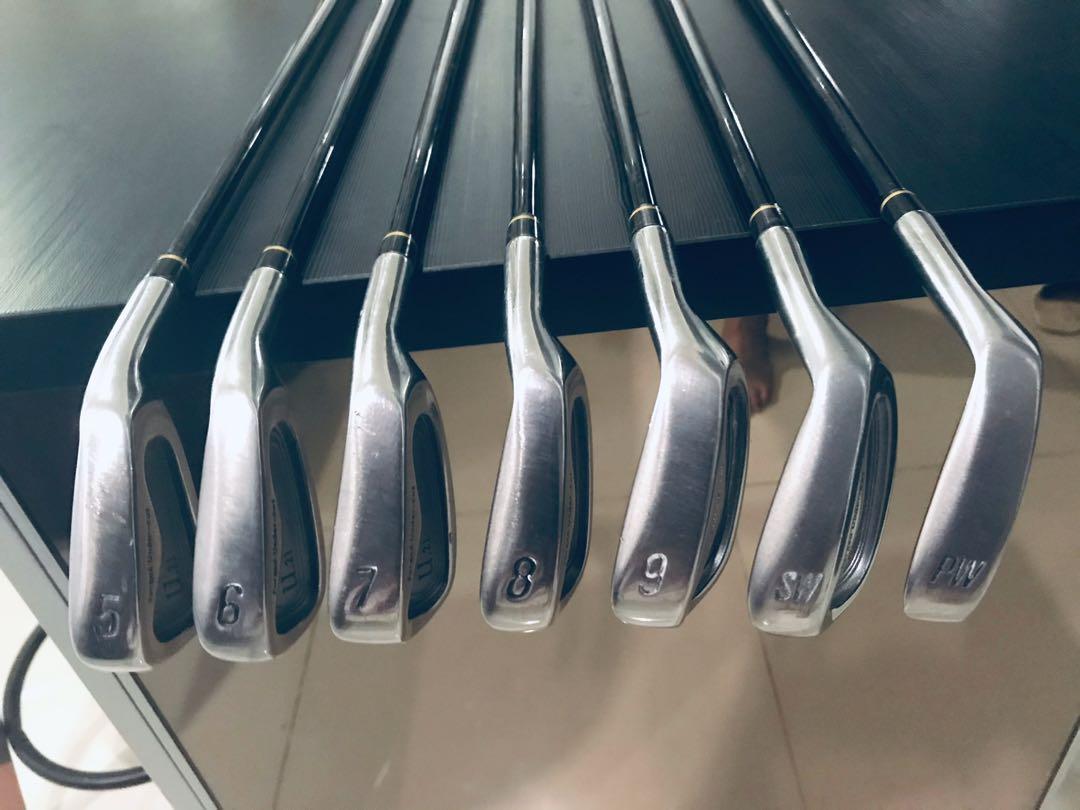 SEIKO S-YARD, U.21, FORGED UNDERCUT, GOLF IRON 7PCS, MADE IN JAPAN. PREMIUM SET IRON., Sports ...