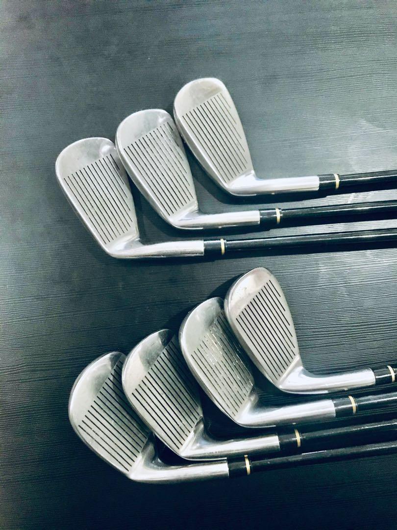 SEIKO S-YARD, U.21, FORGED UNDERCUT, GOLF IRON 7PCS, MADE IN JAPAN. PREMIUM SET IRON., Sports ...