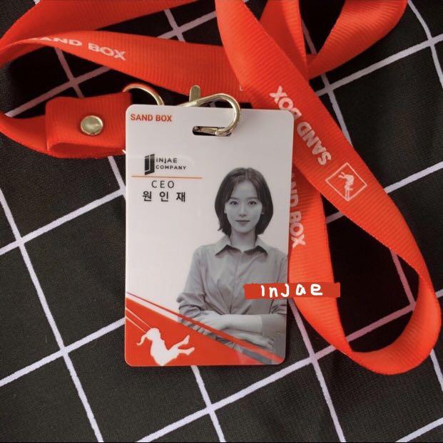 Start Up ID Card + Lanyard Bae Suzy Kim Sunho Nam Joo Hyuk Jipyeong ...