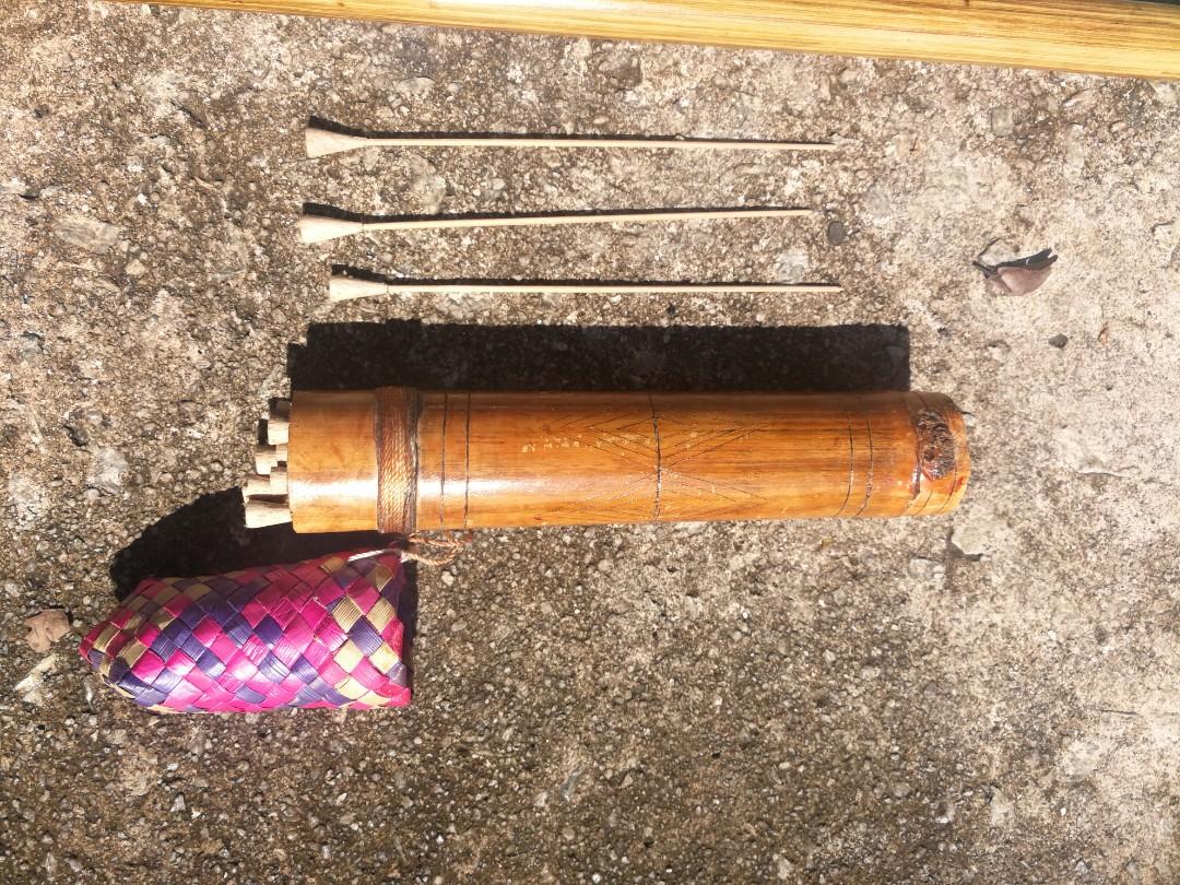 Sumpit Orang Asli 5 Kaki, Hobbies & Toys, Stationery & Craft, Craft ...