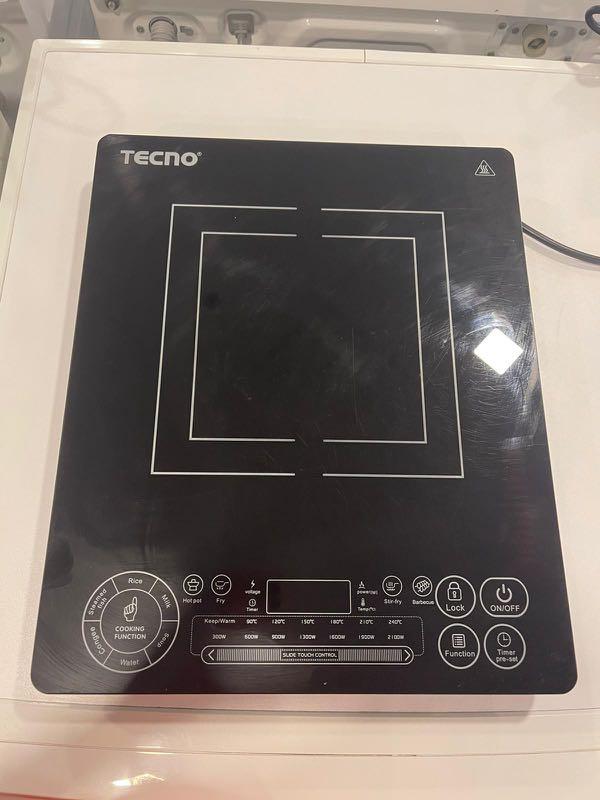 Tecno TIC2100 Ultra Slim Portable Induction Cooker, TV & Home ...