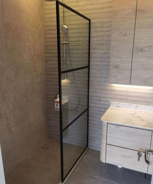Toilet Shower Screen, Home Services, Renovations on Carousell