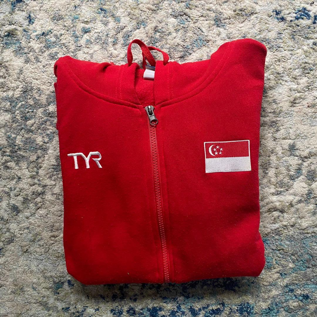 TYR Team Singapore Jacket, Men's Fashion, Coats, Jackets and Outerwear ...