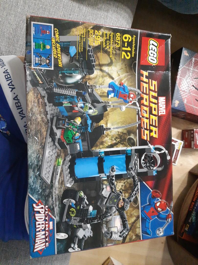 Lego 6873 Spider-man lego set doc ock ambush - please read below ...