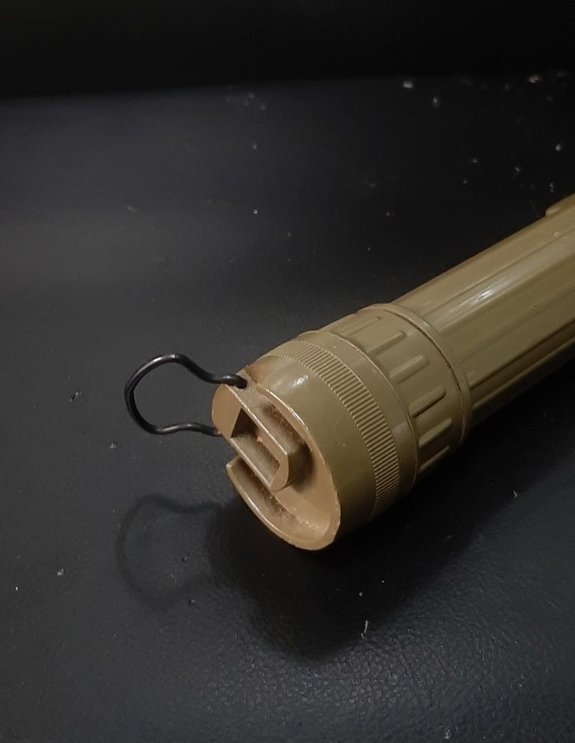 Vintage Military Flashlight GTP US, Sports Equipment, Hiking & Camping ...