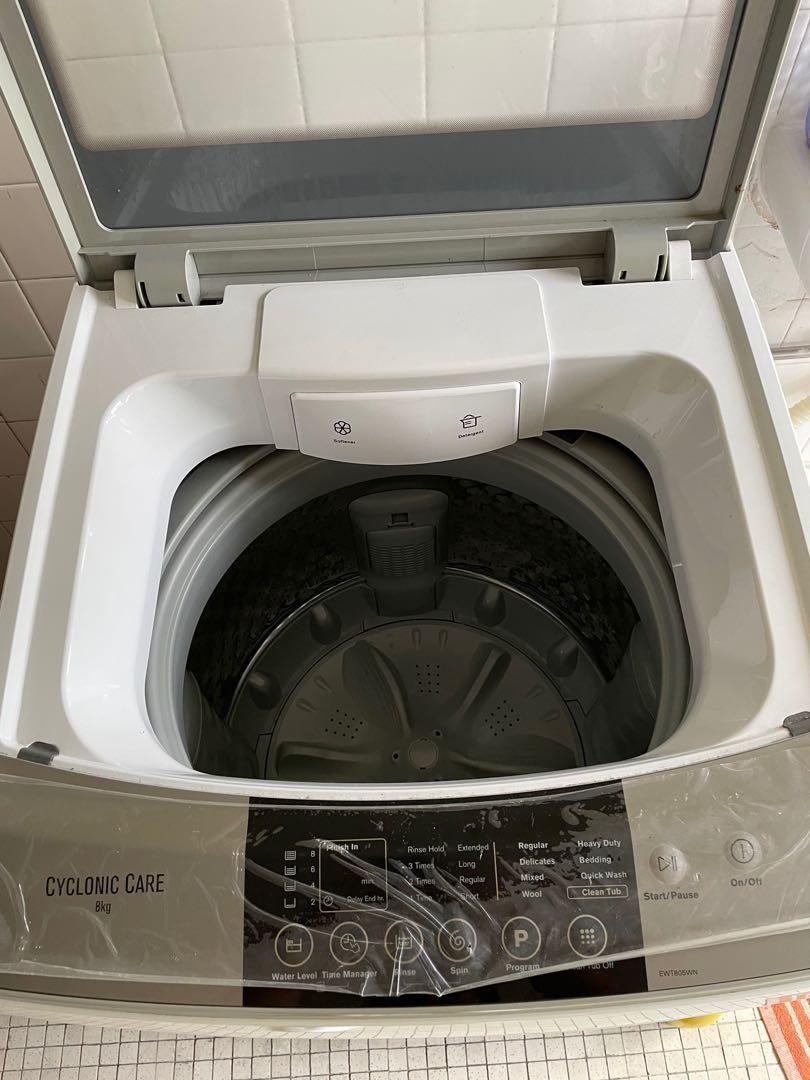 Washing machine - Electrolux 8kg top load, TV & Home Appliances ...