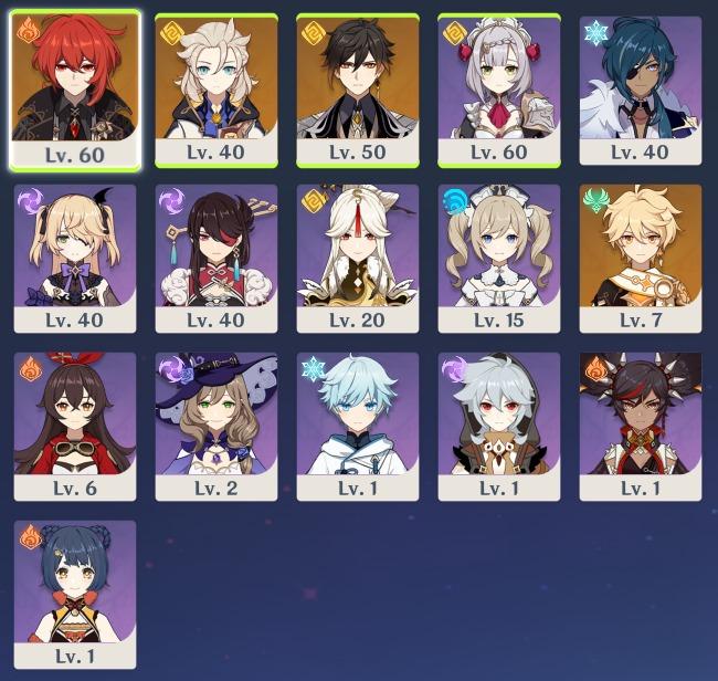 (Zhongli + Albedo + Diluc) GENSHIN IMPACT STARTER ACCOUNT ASIA SERVER ...