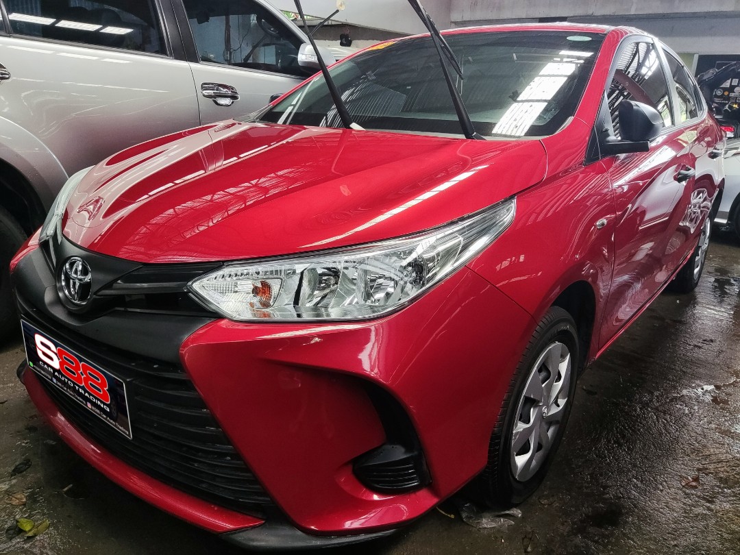 2021 Toyota vios newlook 1.3 XE CVT red automatic Auto, Cars for Sale ...