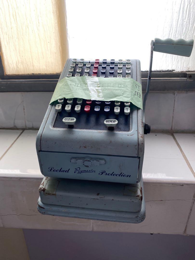 懷舊 支票打印機 Vintage Check Machine, 其他, 其他 - Carousell