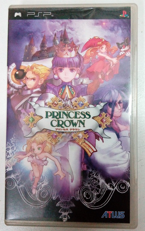 二手 psp 遊戲碟 Princess Crown 公主之冕, 電子遊戲, 電子遊戲, PlayStation - Carousell
