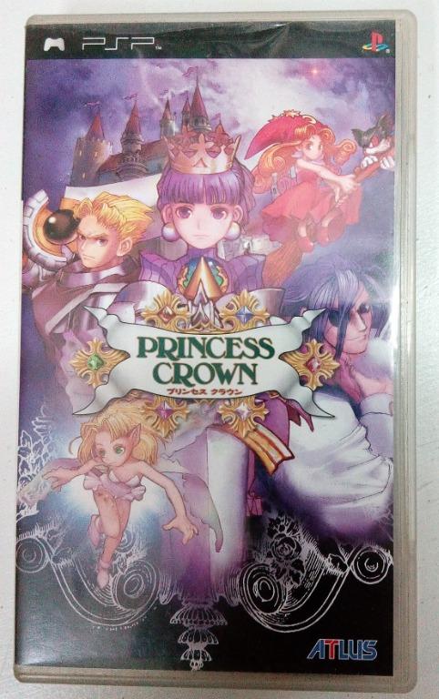 二手 psp 遊戲碟 Princess Crown 公主之冕, 電子遊戲, 電子遊戲, PlayStation - Carousell