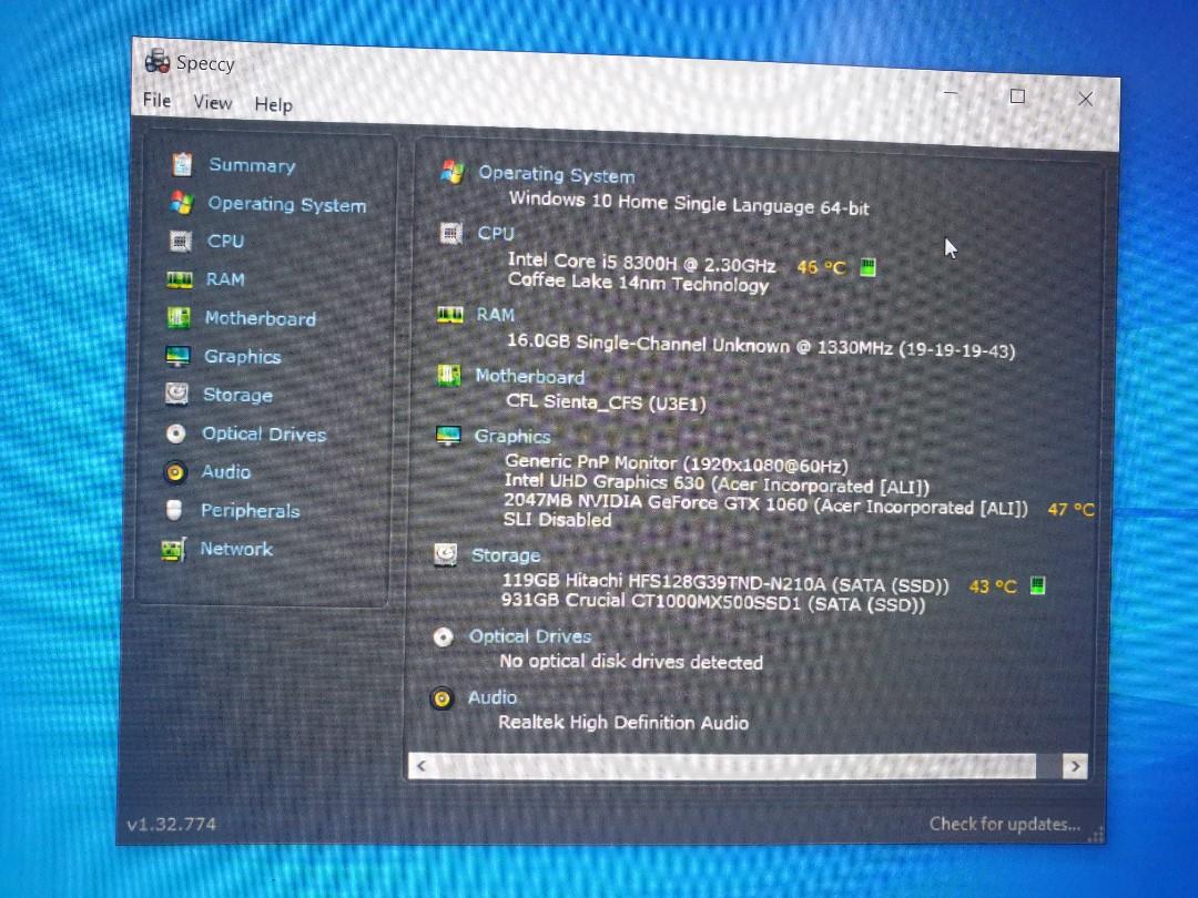 Acer Predator 2018 GTX 1060 Gaming Laptop, Computers & Tech, Laptops ...