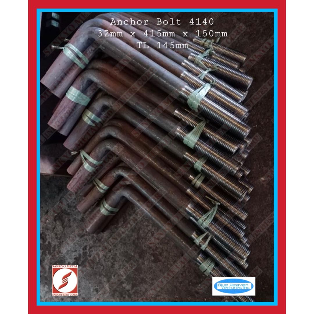 Anchor bolt 32mm, Commercial & Industrial, Construction & Building ...