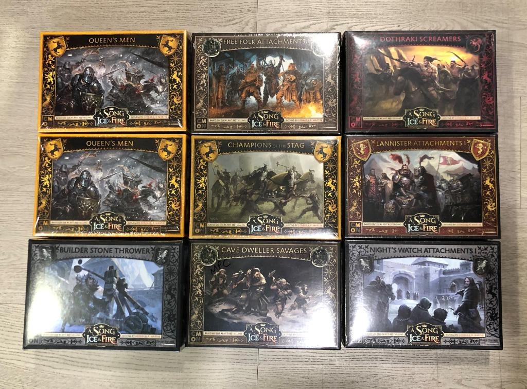 ASOIAF Various: A Song of Ice & Fire: Tabletop Miniatures Game, Hobbies ...
