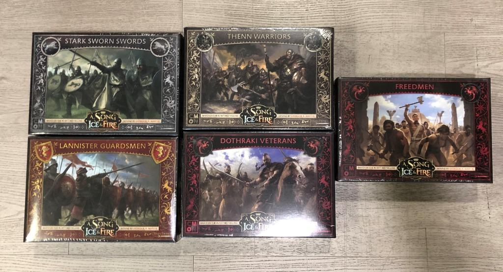 ASOIAF Various: A Song of Ice & Fire: Tabletop Miniatures Game, Hobbies ...