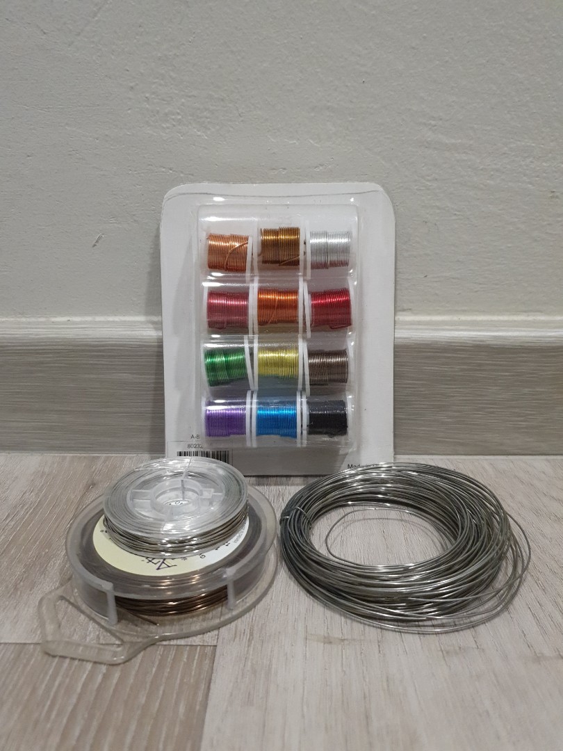 Assorted Coloured Wires, Hobbies & Toys, Stationery & Craft, Craft ...