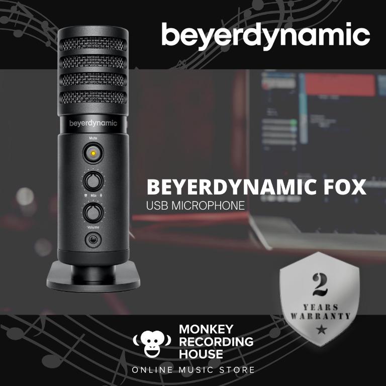 Beyerdynamic Fox USB Studio Microphone, Audio, Headphones & Headsets on ...