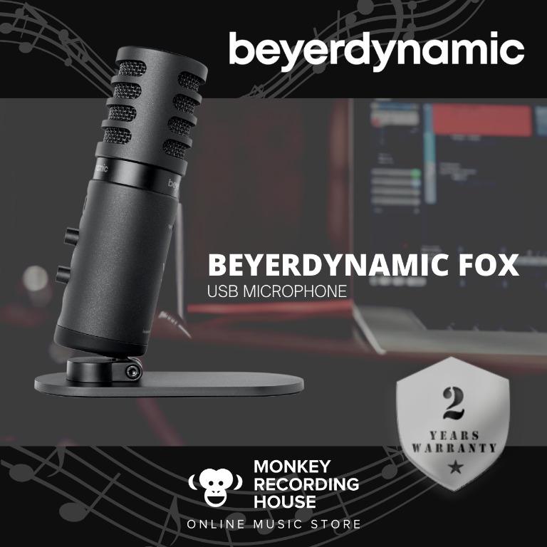 Beyerdynamic Fox USB Studio Microphone, Audio, Headphones & Headsets on ...