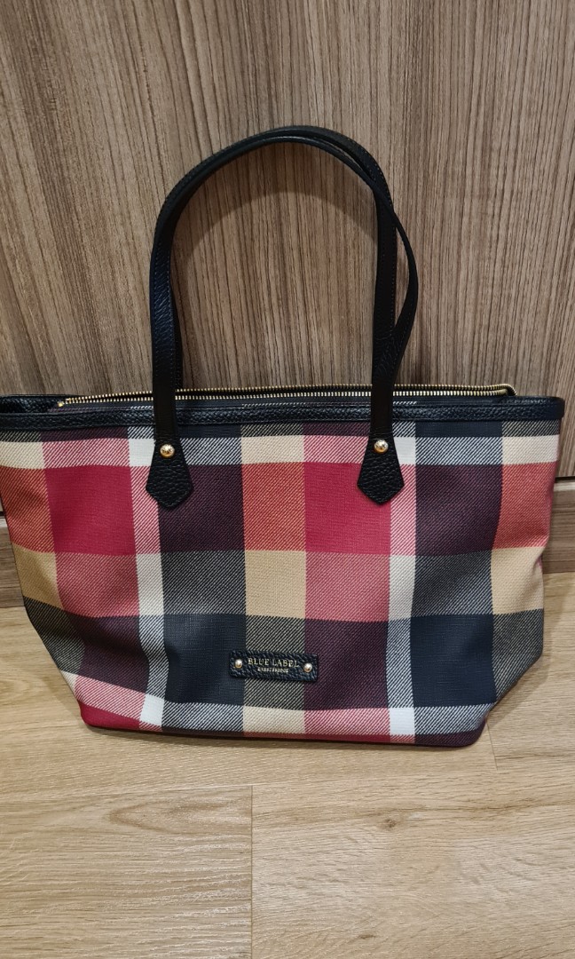 Blue Label tote bag, Women's Fashion, Bags & Wallets, Tote Bags on ...