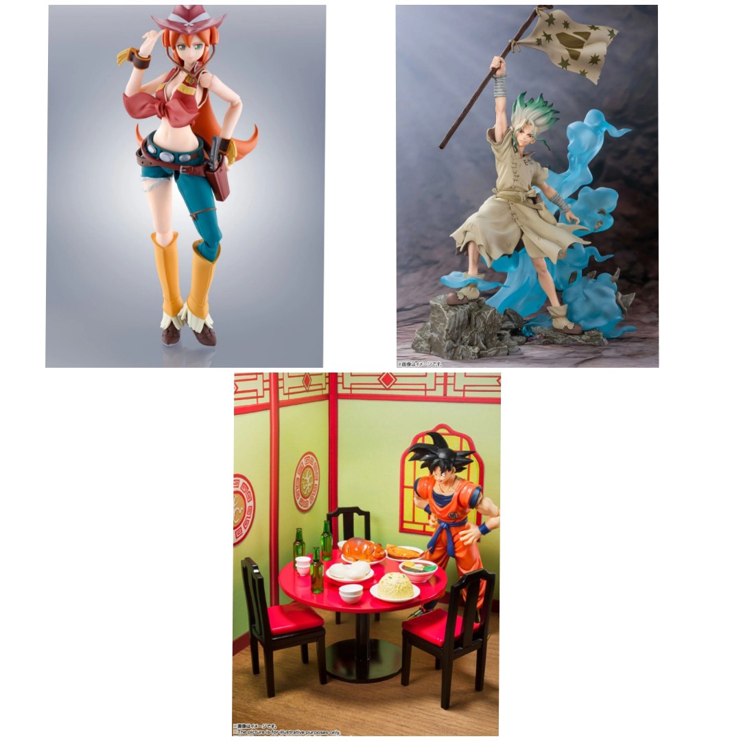 BNIB SHF S.H FIGUARTS ELSA LEAN BACK ARROW , SON GOKU HARAHACHIBUNME ...