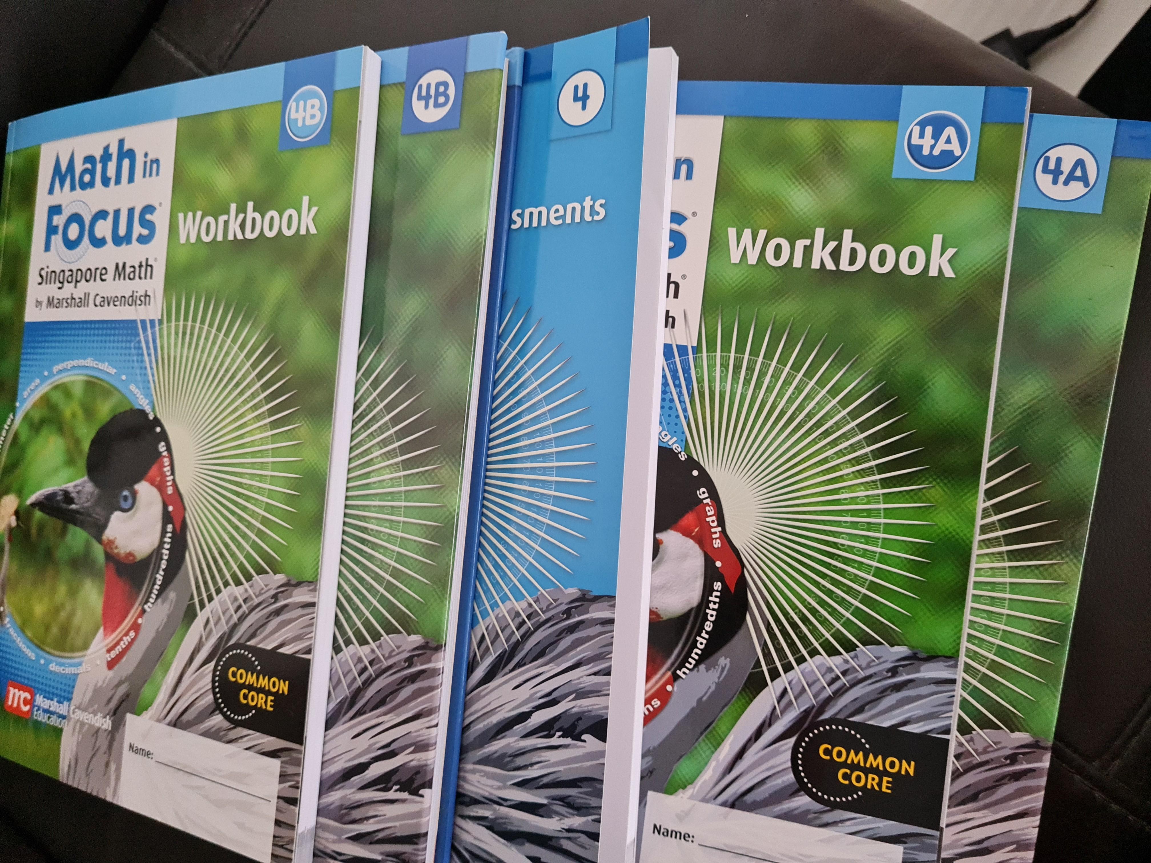 Primary 4 Math Textbooks and Workbooks, Hobbies & Toys, Books ...