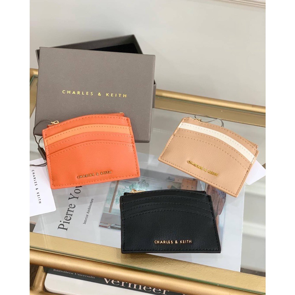 Charles & Keith Card Holder Original, Olshop Fashion, Olshop Wanita di Carousell