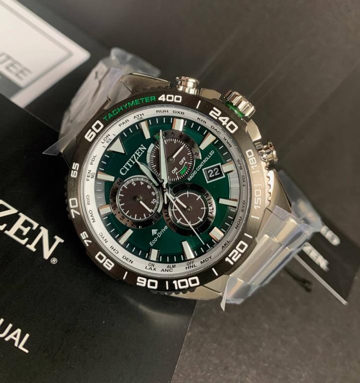 Citizen Promaster Land A-T Watch Eco-Drive CB5034-91W Watch, Luxury ...