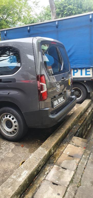 Citroen Berlingo / Peugeot Partner Rear Bumper Protector, Car ...