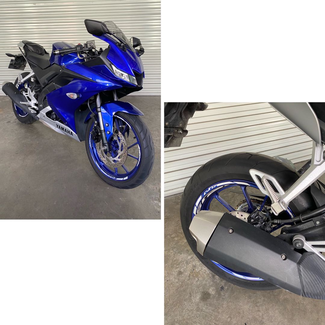 (COE 2028) Yamaha R15 V3, Motorcycles, Motorcycle Accessories on Carousell