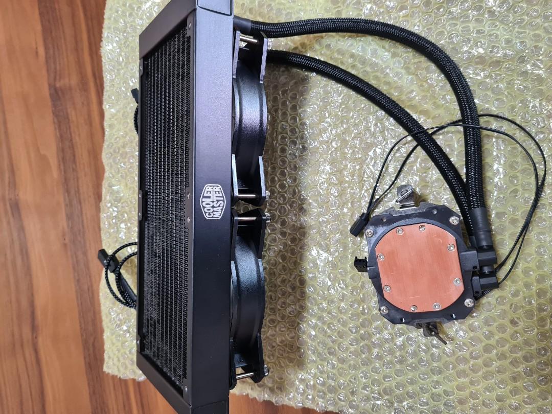 Cooler Master ML240 AOI CPU water cooler, Computers & Tech, Parts ...
