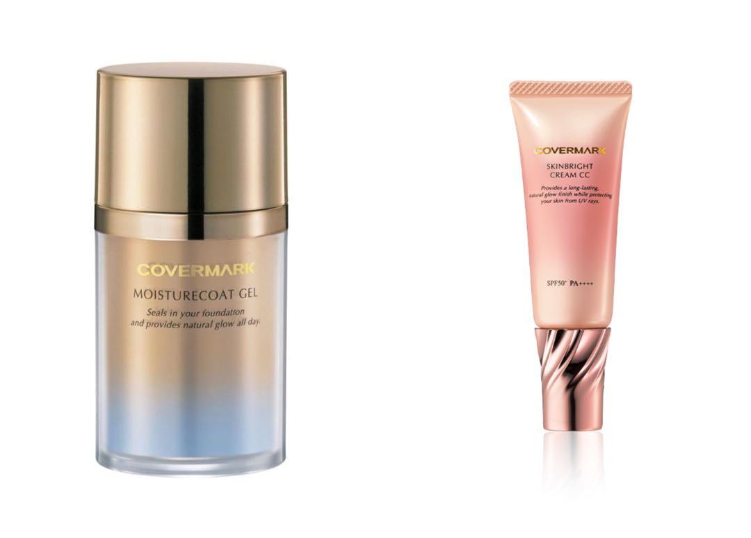 Covermark full size skinbright cc cream and moisture coat gel, Beauty ...