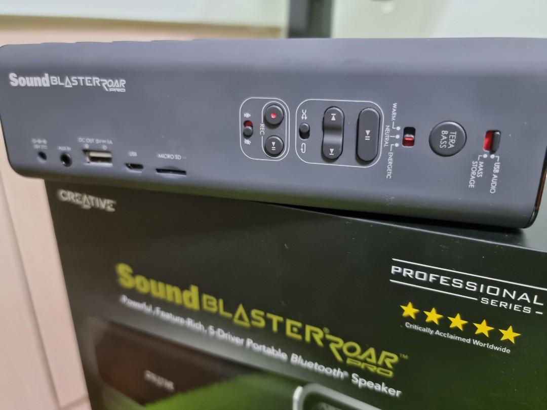 Creative Sound Blaster Roar Pro Speaker + MegaStereo Cable, Audio ...